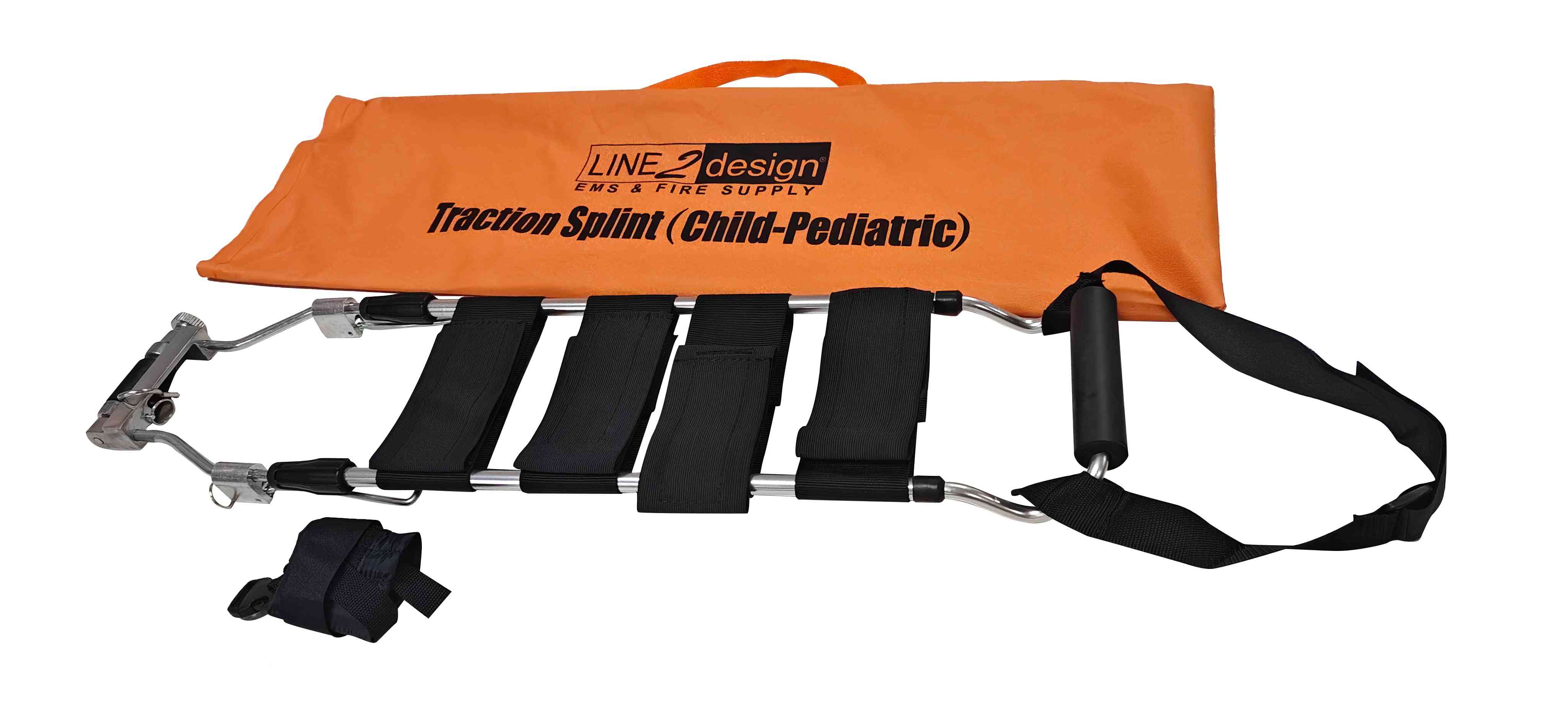LINE2design Traction Splint Child-Pediatric First Aid Splint – LINE2EMS